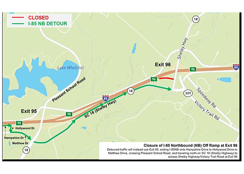 SCDOT I-85 Widening Project :: News
